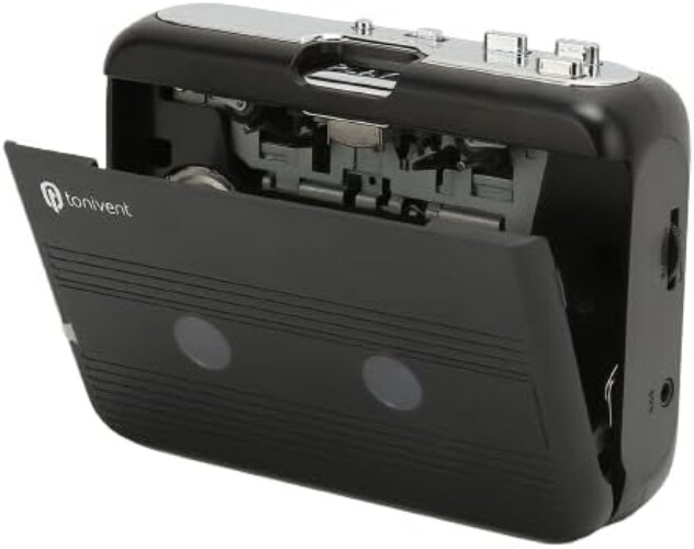 Portable Compact Cassette Player - Auto Reverse - FM Tape Player ...