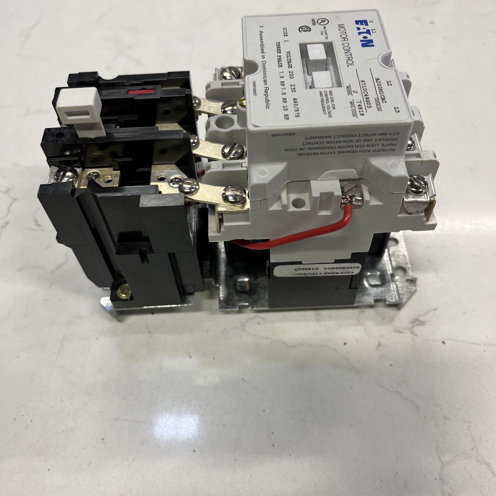Eaton A200M1CAC Magnetic Starter for sale online | eBay