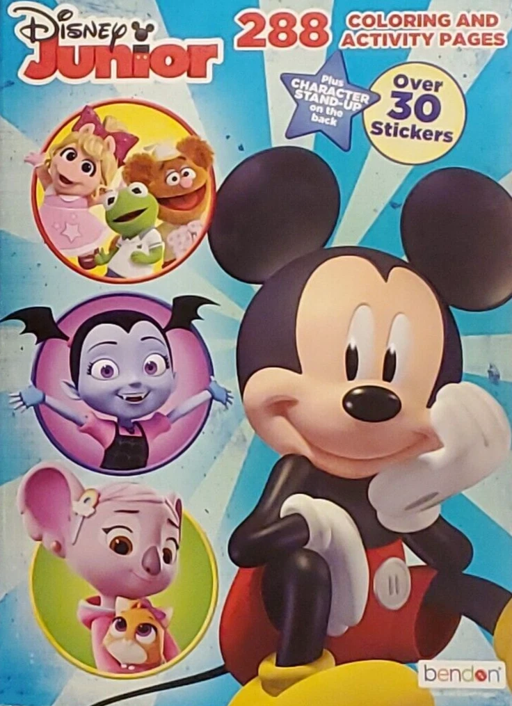 Disney Junior Coloring Book