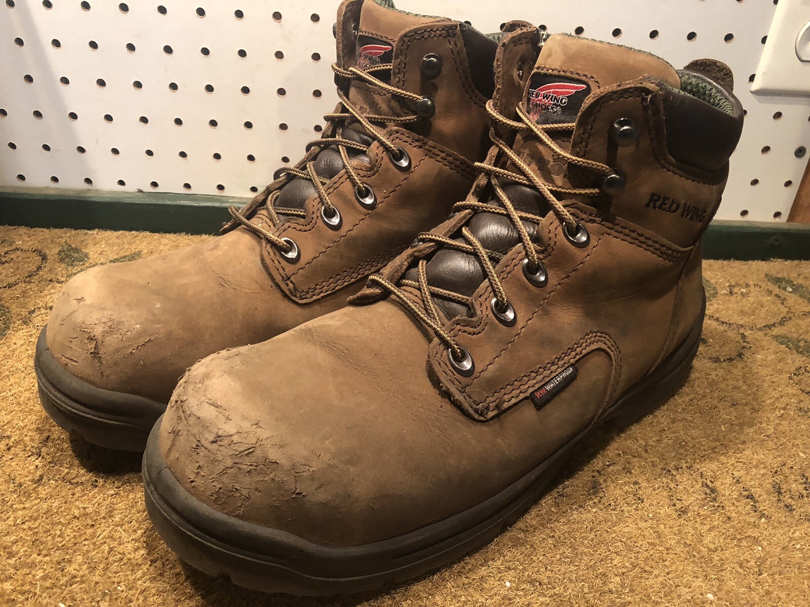 Red Wing King Toe Men’s Work Safety Boots US Size 10… - Gem