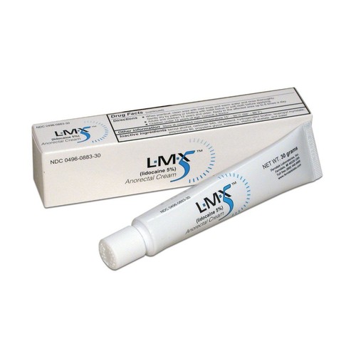 LMX5 Lidocaine Pain Cream, 30g Tube – Topical, Fast Acting, Long ...