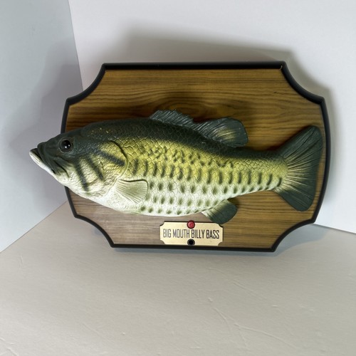 Big Mouth Billy Bass Animated Singing Fish 1999 Gemmy Tested Working | eBay