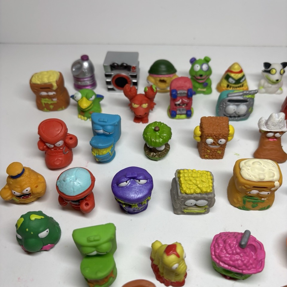 Moose Grossery Gang Trash Pack Toy Squishy Figures Huge Lot Over 50 ...