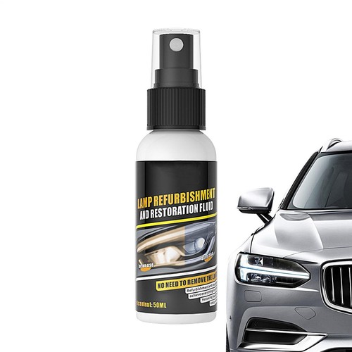 Headlight Restoration Spray Long-Lasting 50ml Car Headlight Repair ...