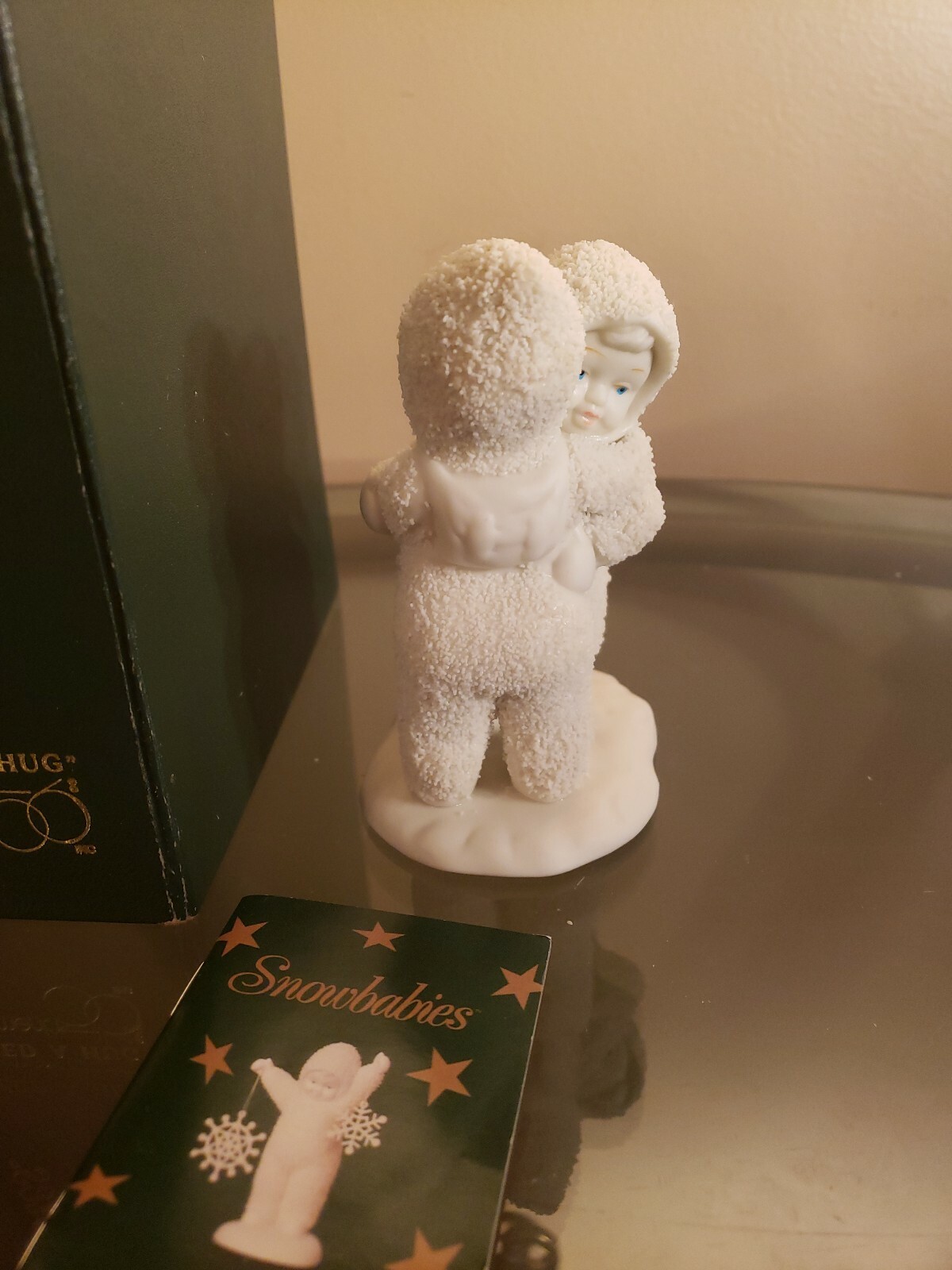 RARE NEW RETIRED SNOWBABIES I NEED A HUG 6813-6 DEPT 56 PORCELAIN ...