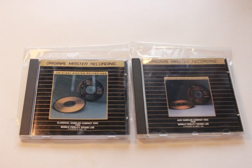 MFSL 2 CD Set -Classical CS-1/Jazz Sampler JS-1A - 24k gold CD's - RARE ...