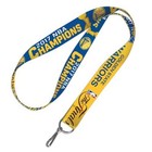 GOLDEN STATE WARRIORS 2017 NBA CHAMPIONS LANYARD KEY CHAIN 1" WIDTH 20 ...