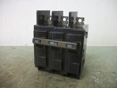 SIEMENS BQ CIRCUIT BREAKER BQ3B100 100AMP 240VOLT 3POLE OLD | eBay