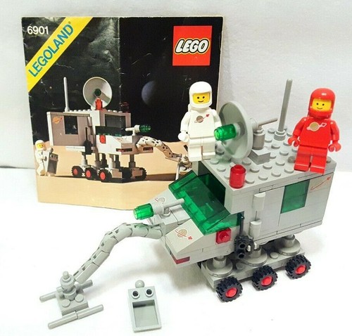 HTF Vintage 1980 Lego Classic Space #6901-1 Mobile Lab Set: 100% Comp w ...