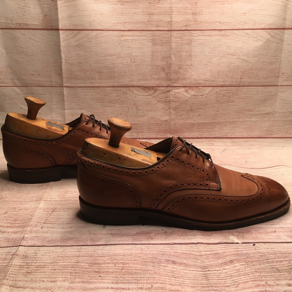 Allen Edmonds Mens Tan LOMBARD shoes Sz. 11.5 E | eBay