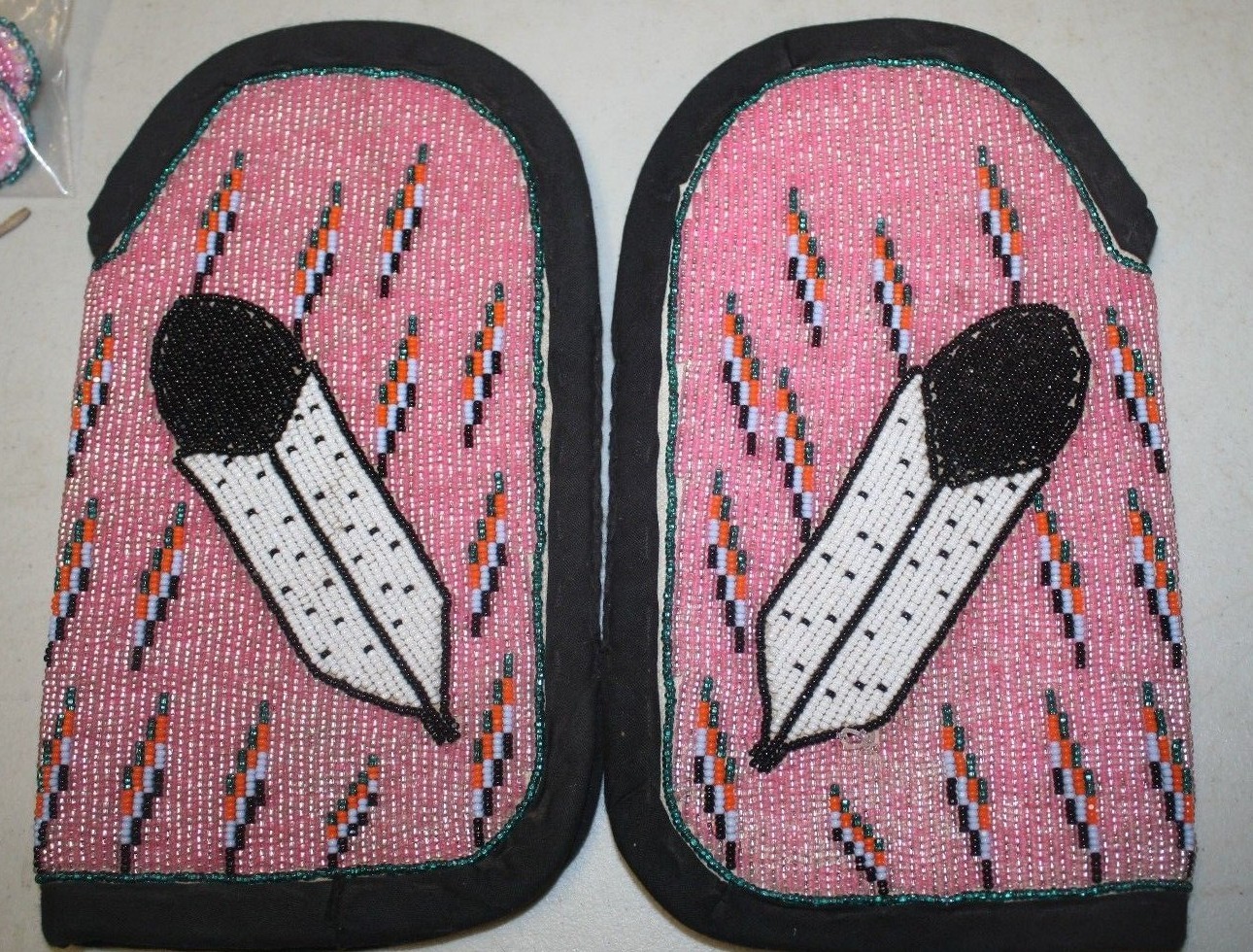 NATIVE AMERICAN REGALIA POWWOW PINK DANCE OUTFIT 11 PIECES FREE ...