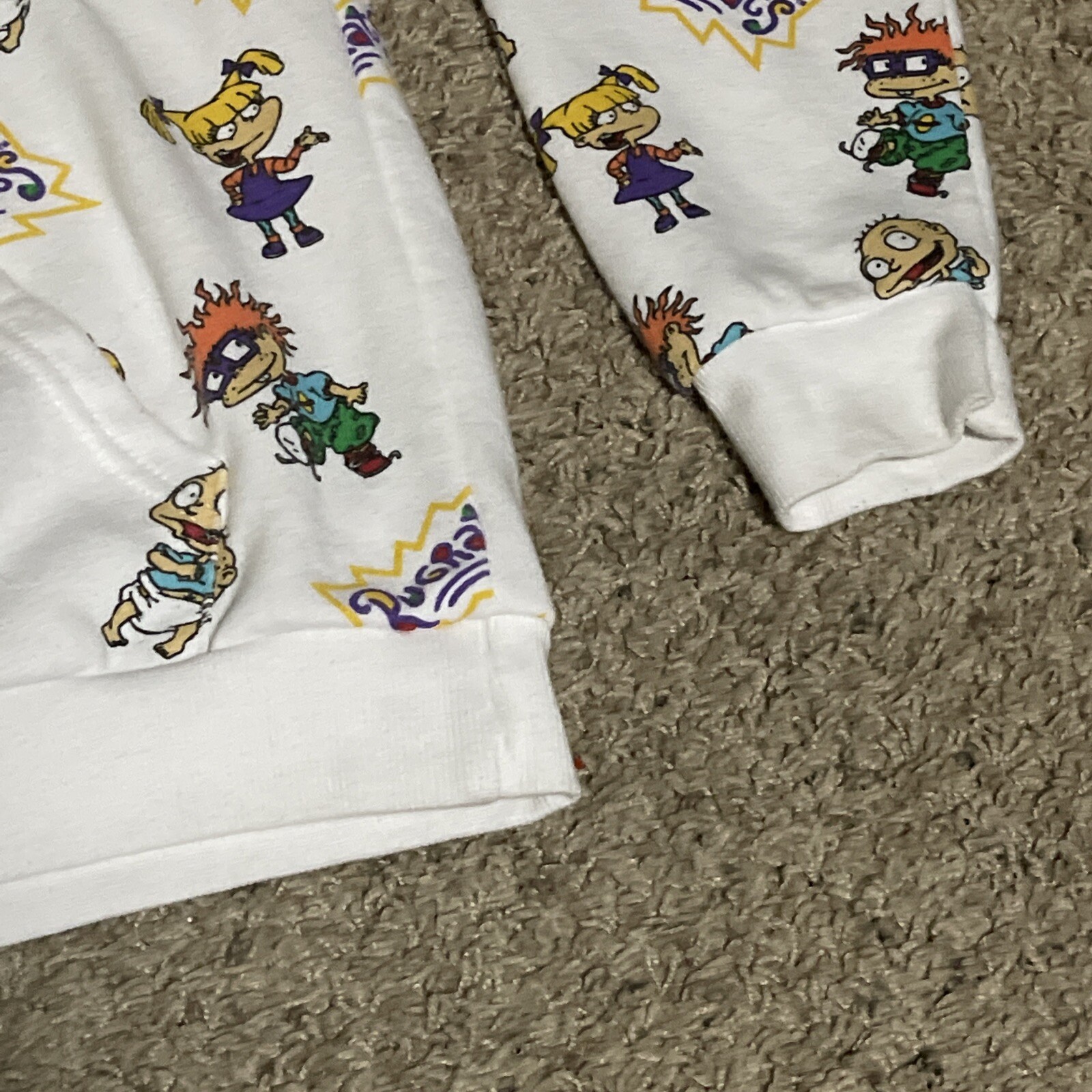 Nickelodeon Rugrats White Character Graphic Hoodie W… - Gem