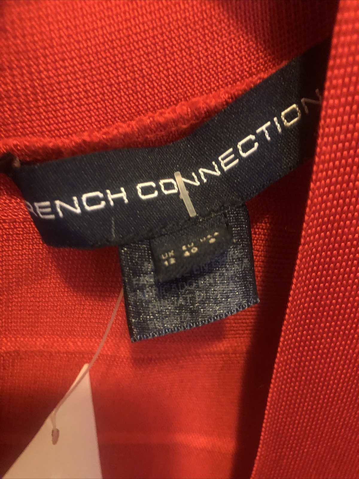 French Connection Red Short Sleeve 'Scarlet' Bandage Body-Con Dress NWT ...