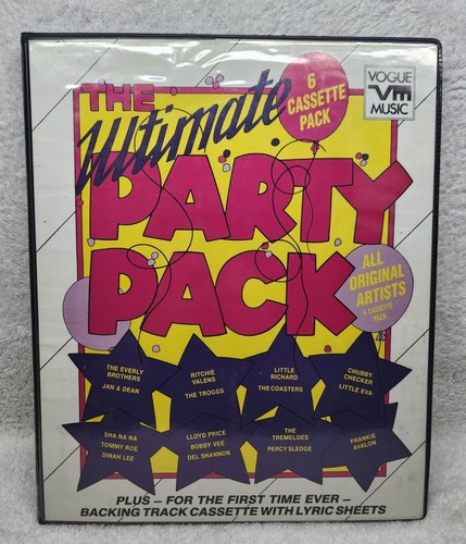 The Ultimate Party Pack - CASSETTE TAPES 6 in folder | eBay Australia