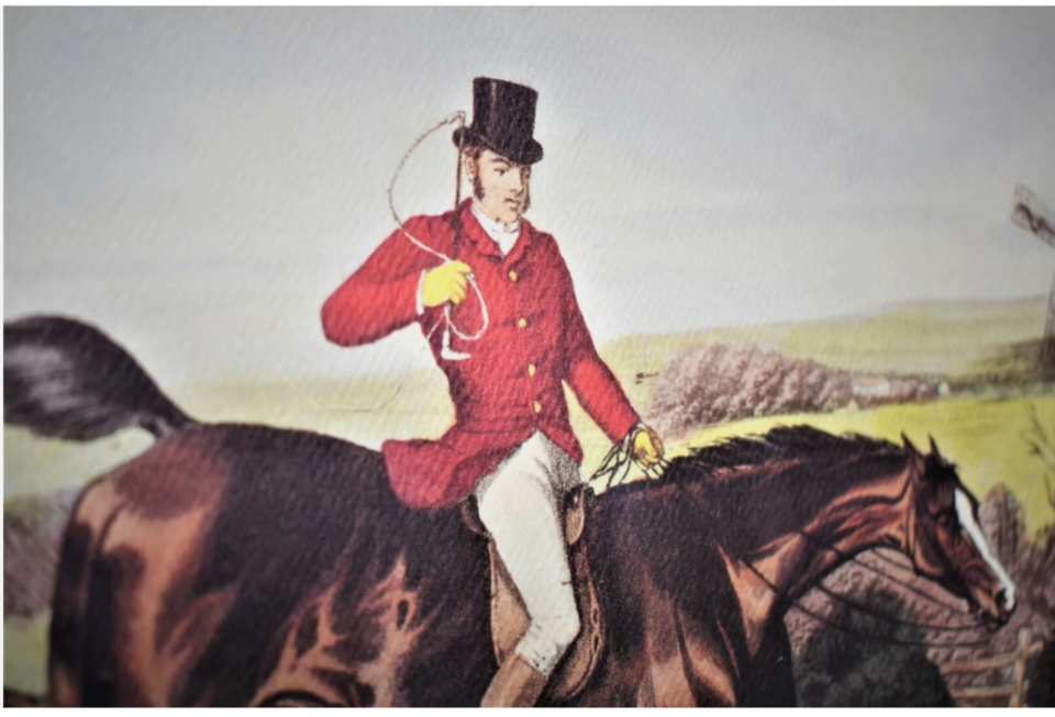 Fox Hunt Lithograph 'The Death' after Painting by William J. Shayer ...