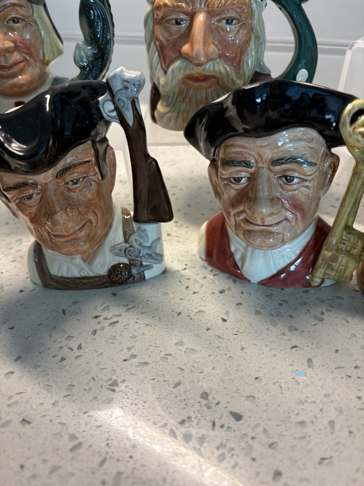 Royal Doulton Small Toby Jugs - Rare Opportunity To Buy A Lot Of 23 | eBay