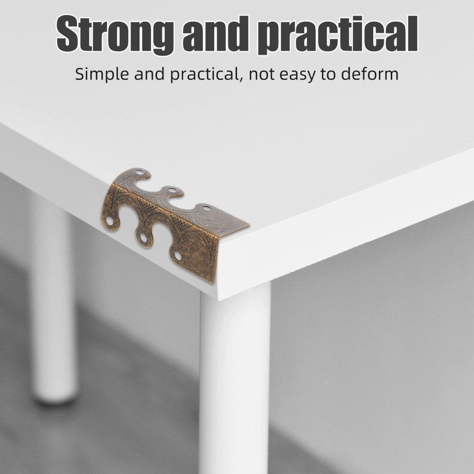 Corner Metal Protectors Shelf Edge Dresser Guards | eBay UK