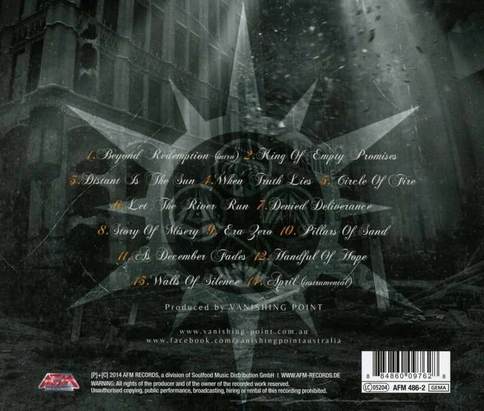 Vanishing Point Distant is the sun (CD) Album (US IMPORT) 884860097628 ...