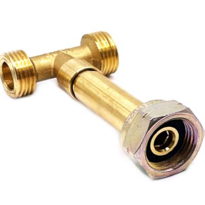 3 Way T Tee Connector Propane Lpg Gas Shell KLF for European Gas ...