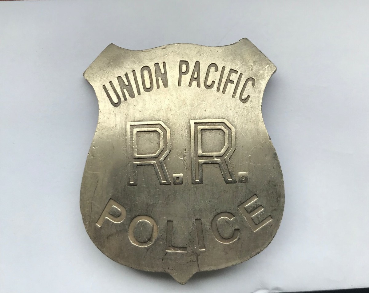 Union Pacific Police Badge Badges K S — The Railroad Police