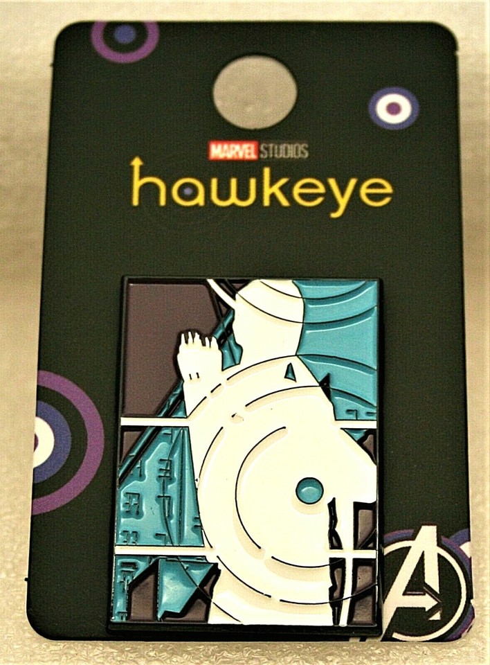 Disney Studios Hawkeye Target Bullseye Marvel Comic Lapel Pin New NOS ...