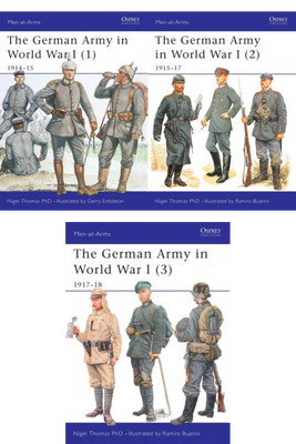The German Army in World War I Series All 3 Books in Paperback ...