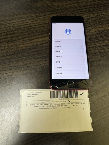 Apple iPhone SE 3rd Gen. (PRODUCT)RED - 64GB - (Verizon) | eBay