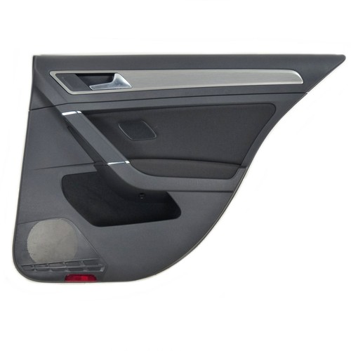 Vw Golf 7 VII Sedan Door Panel Rear Right Black Fabric | eBay