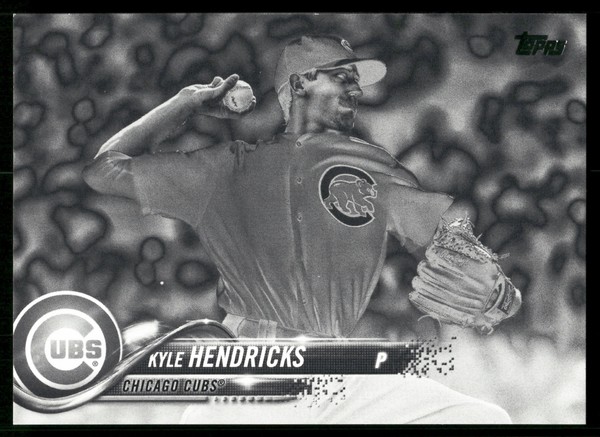 2018 Topps - Negative #552 Kyle Hendricks for sale online | eBay