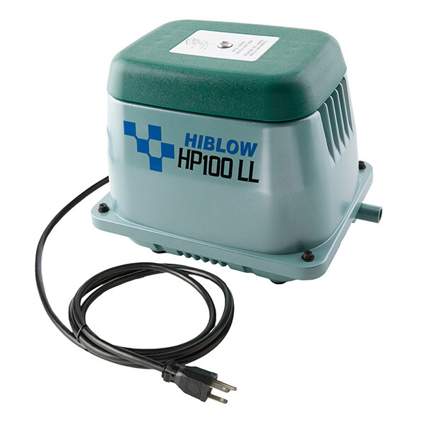 HIBLOW HP-100LL AIR PUMP, AERATION, SEPTIC, KOI POND - NEW | eBay