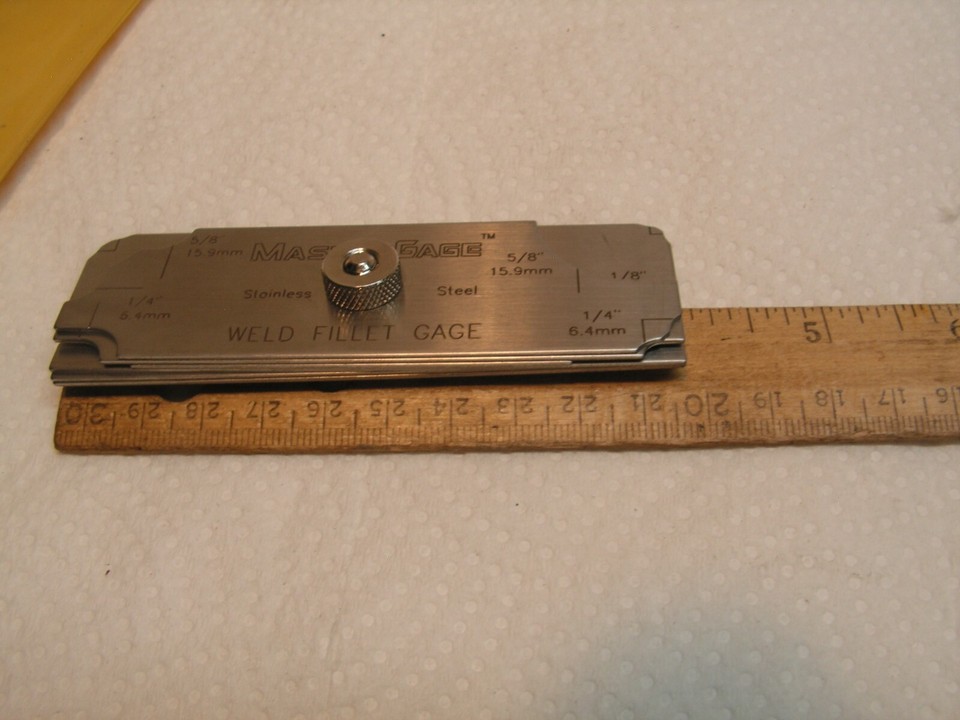 Radnor Master Gage Fillet Weld Gage Mg-11 64002356 | eBay