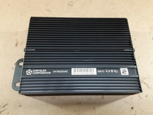 04760293AE | 1999 DODGE / CHRYSLER / JEEP OEM INFINITY RADIO STEREO ...