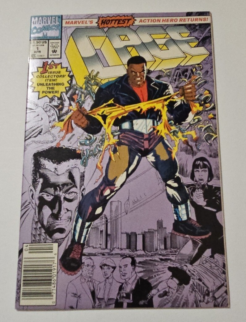 Cage #1, Marvel Comics, April 1992, first appearance of Bushmaster III ...