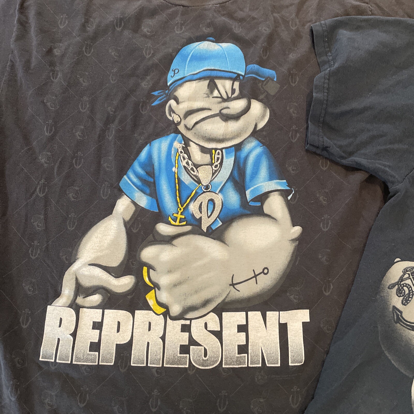 Gangster Popeye Drawing