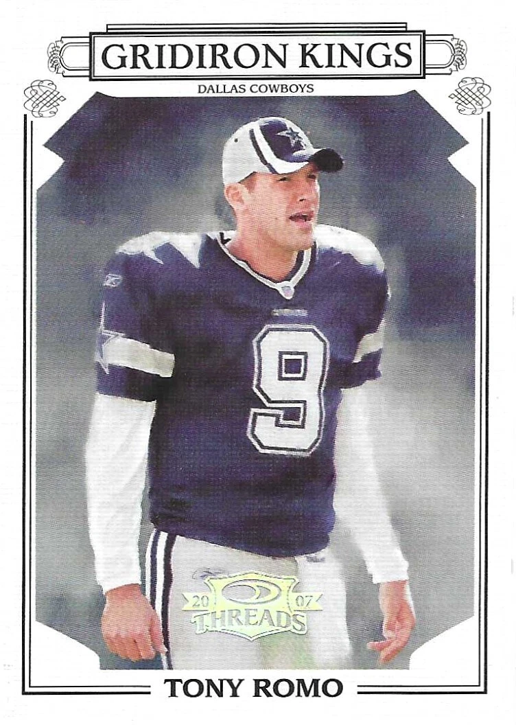 Tony Romo Trading Card Sales & Prices – Last 12 Months