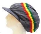 M L Hat Dreadlock Rasta Visor Cap Rastafari Jamaica Tam Marley Roots Tam Crown | eBay