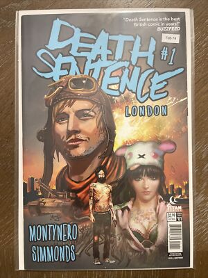 DEATH SENTENCE LONDON MONTYNERO SIMMONDS #1 TITAN COMICS HIGH GRADE 9.0 ...