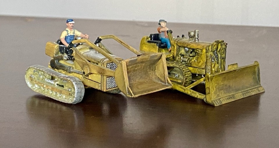 Lot Of 2 Woodland Scenics? (HO-Scale)- Auto Scenes 2” DEWIE's DOZER And ...