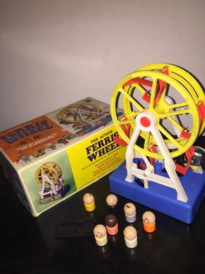 Battery Operated Toy The Busy Little FERRIS WHEEL 10" MIB Vintage Hong ...