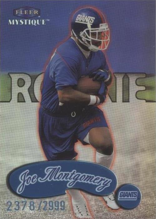 1999 Fleer Mystique Joe Montgomery #122 for sale | eBay