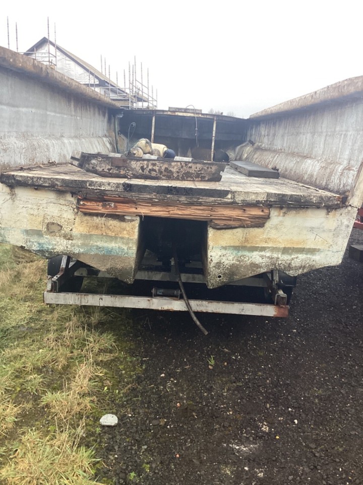 21 feet x 7feet Old work Boat no trailer no engine | eBay UK