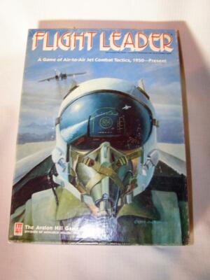 Flight Leader 1950 to the Present Avalon Hill Bookcase Board Game 1986 ...
