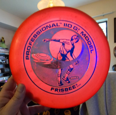 Vintage Professional 110 G Model Frisbee 1975 Flying Disc | eBay