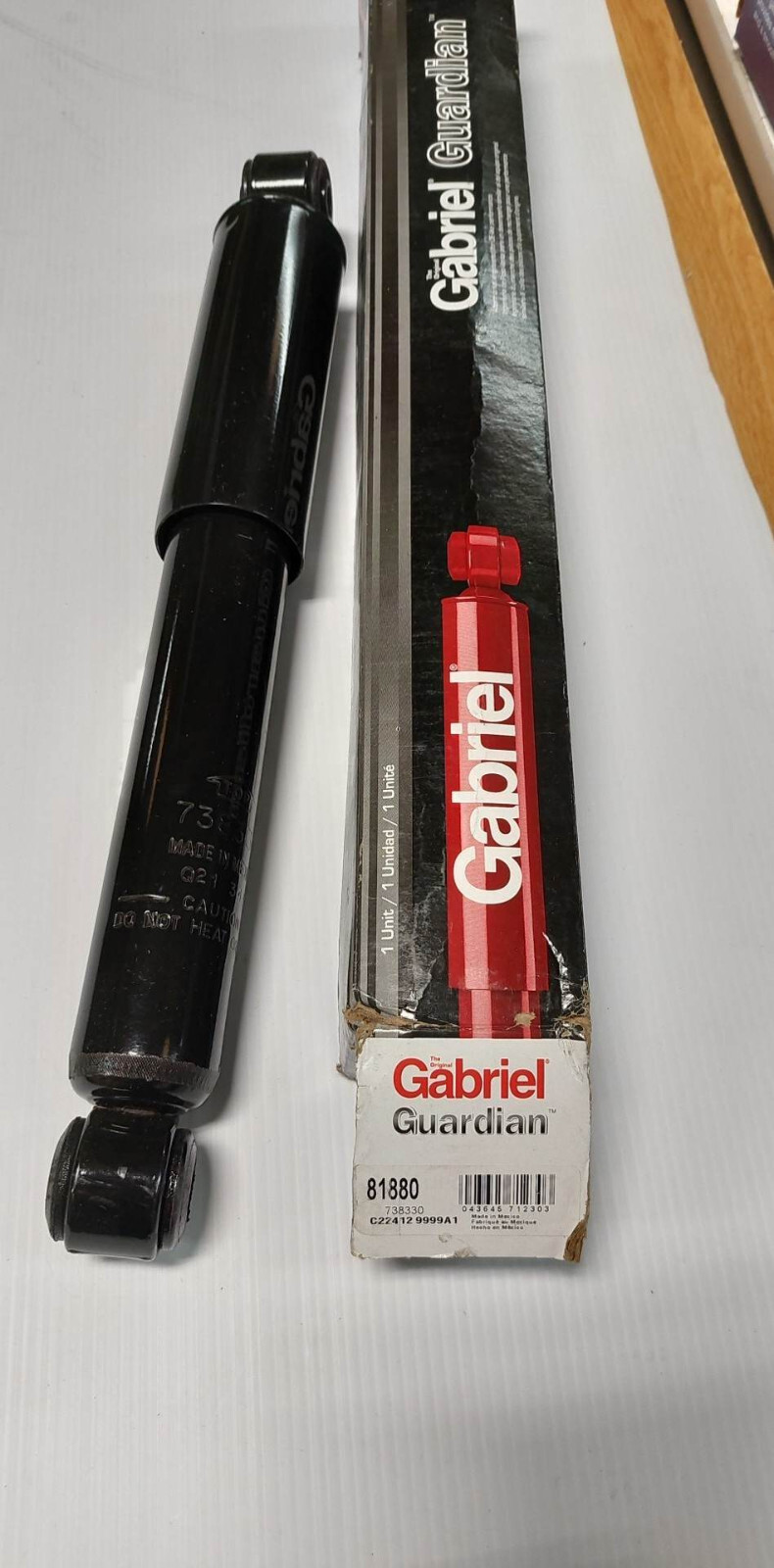 Gabriel Guardian Shocks and Struts 81880, Rear, for Chevrolet Corvette ...