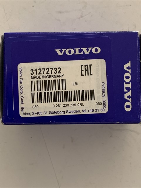 11 Volvo Xc90 Fuel Pressure Sensor 31272732 for sale online | eBay