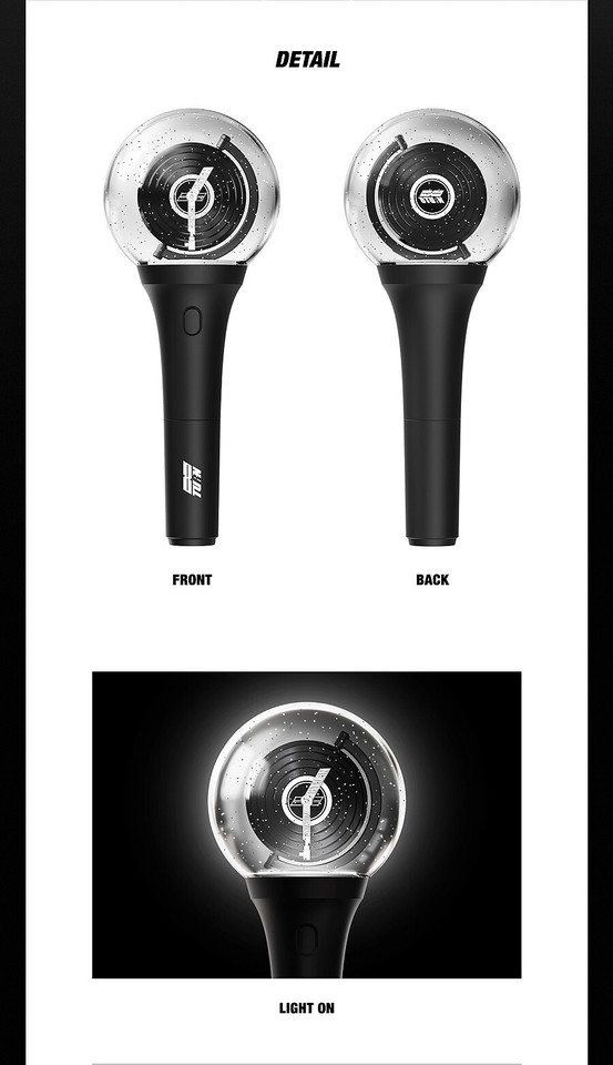 8TURN OFFICIAL LIGHT STICK/ Strap Tracking Code FANLIGHT MD GOODS K-POP ...