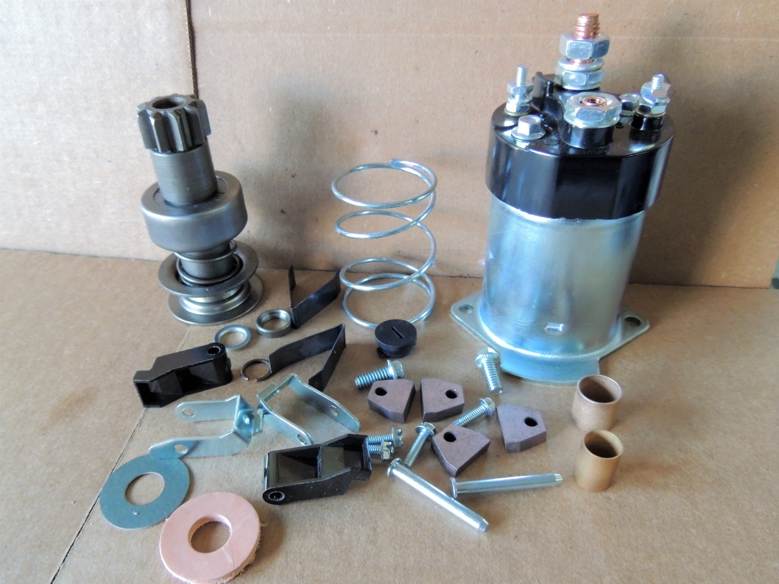 PREMIUM STARTER REBUILD KIT MASSEY FERGUSON MF-1100 F-320-G Gas 1964-72 ...