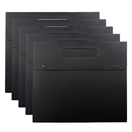 A4 Plastic Envelopes Document Holder with Handle Poly Envelope ...