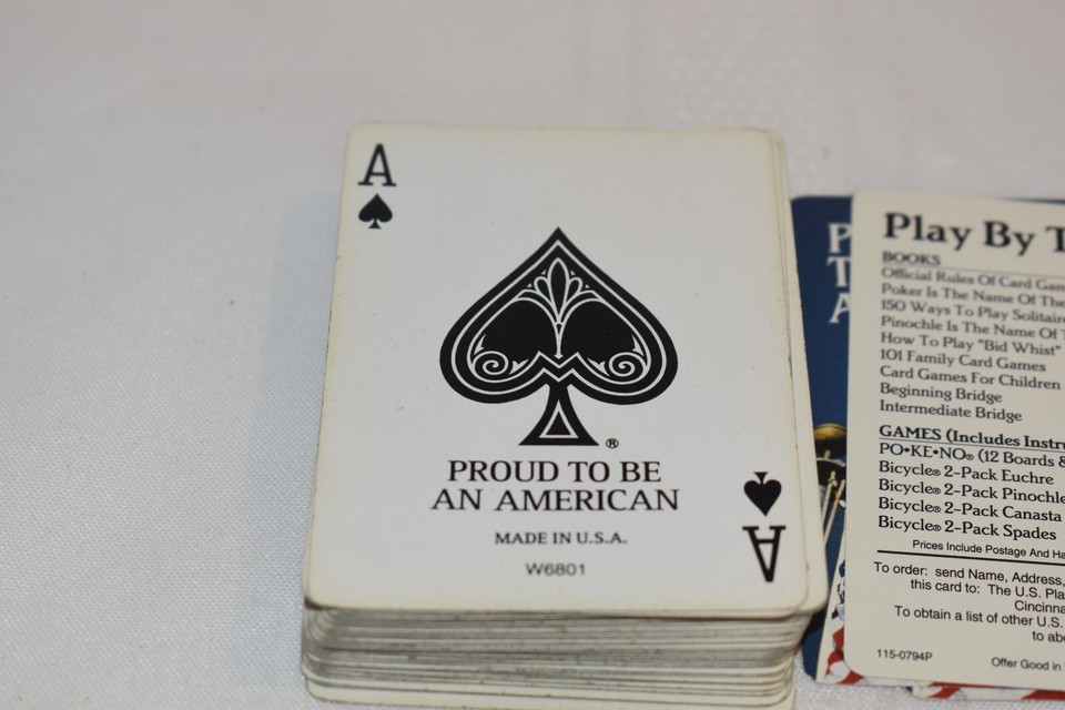 US Playing Card Company Co. American Playing Cards 359 Made in USA | eBay