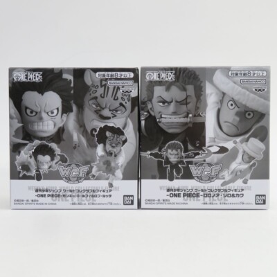 New ONE PIECE Weekly Shonen Jump WCF LUFFY vs. ROB LUCCI RORONOA ZORO ...